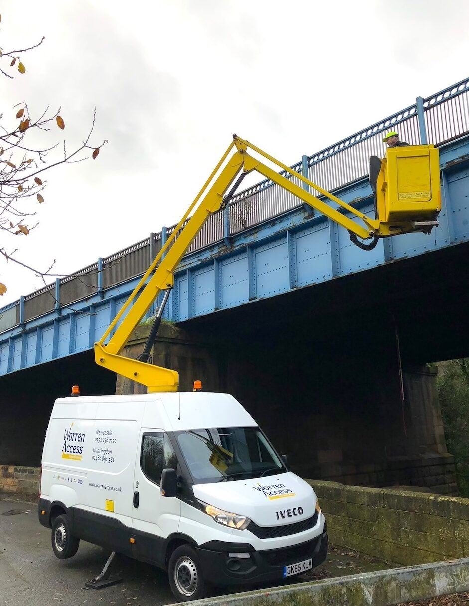 12.5m Ascendant Van Mounted MEWP - Warren Access
